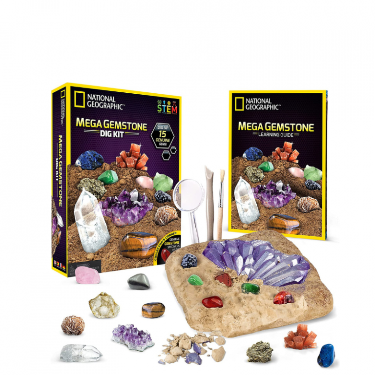 National Geographic Mega Gemstone Dig Kit - The Good Play Guide
